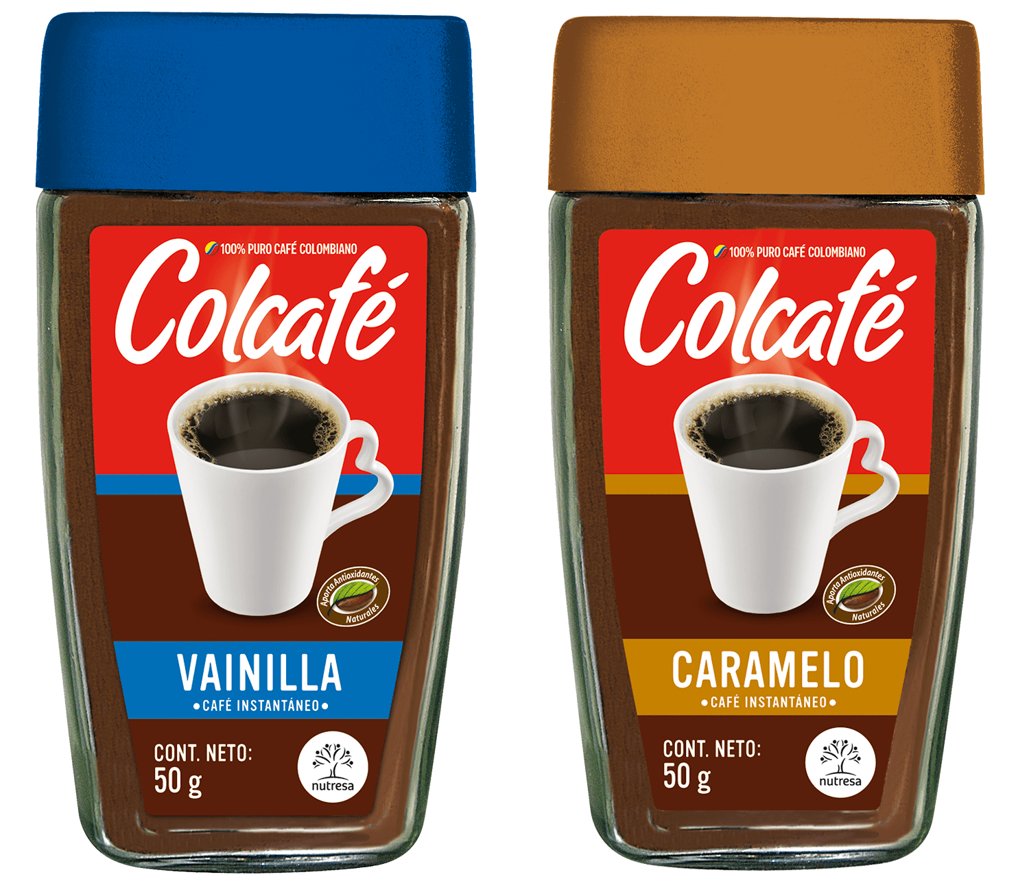 Colcafé saborizado Vainilla / Caramelo - Colcafé