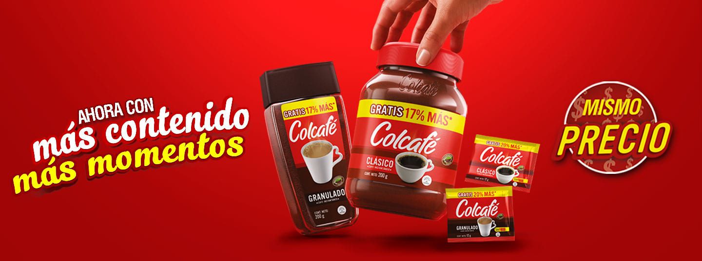 Colcafé te consiente - Café instantáneo